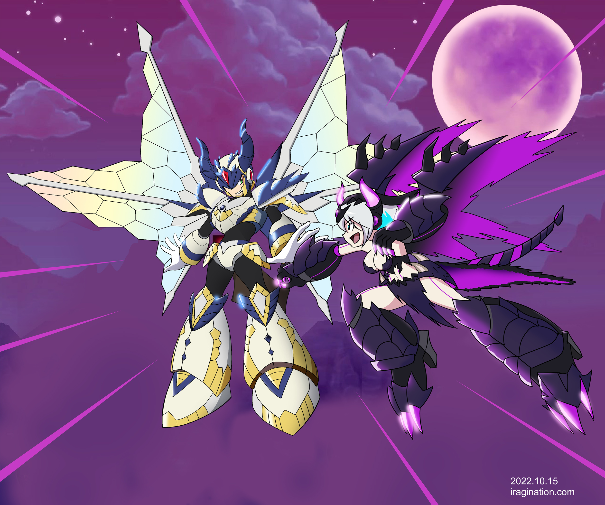 Shagaru Armor X Vs Gore Magala ICO Color Works IRAGINATION Shagaru Armor X Vs Gore Magala ICO Color Works IRAGINATION